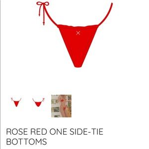 Boutine LA | Swim | Nwt Boutine La Red Bikini Bottoms Size M | Poshmark